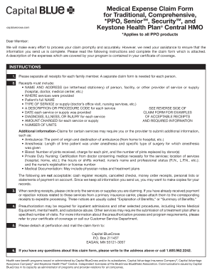 Fillable Online NF-43A - Medical Expense Claim Form. Medical Expense ...
