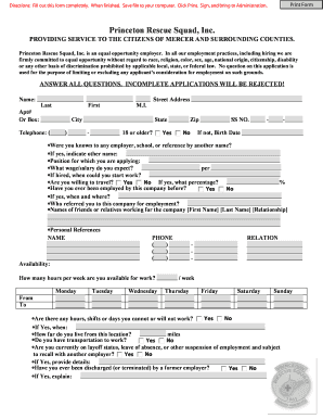 Fillable Online ANSWER ALL QUESTIONS. INCOMPLETE Fax Email Print ...