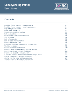 Fillable Online Conveyancing Portal NHBC Fax Email Print - pdfFiller