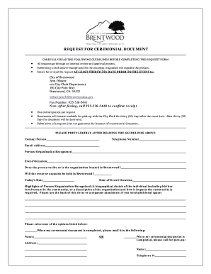 Fillable Online 110-4 request form Fax Email Print - pdfFiller
