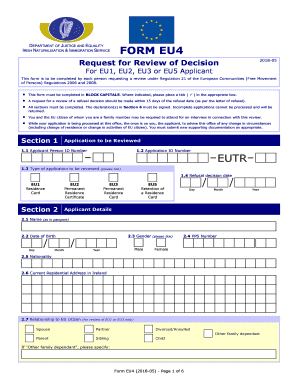 Eu4 1 3 - Fill Online, Printable, Fillable, Blank | pdfFiller