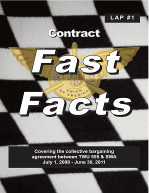 Fillable Online Contract Fast Facts 12-16-10:Layout 3.qxd - TWU Local ...