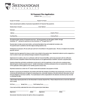 Fillable Online Student ID Number Student Full Name Fax Email Print ...