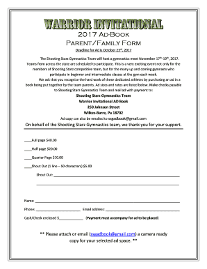 Fillable Online Parent/Family Form Fax Email Print - pdfFiller