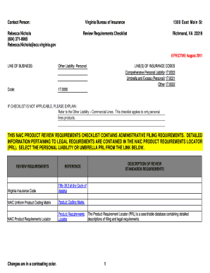 Fillable Online Life/Health - Virginia SCC - Bureau of Insurance Fax ...