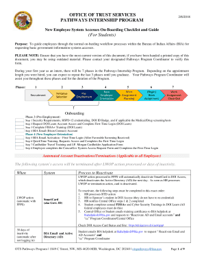 Fillable Online OFFICE OF TRUST SERVICES PATHWAYS INTERNSHIP PROGRAM ...