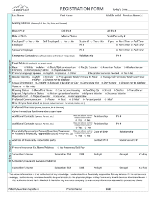 Fillable Online Middle Initial Previous Name(s) Fax Email Print - pdfFiller