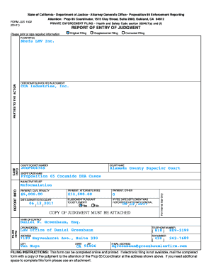 Fillable Online oag ca FORM JUS 1502 Fax Email Print - pdfFiller