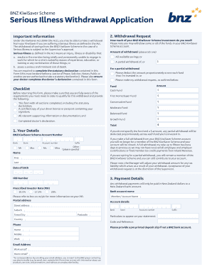 Bnz Kiwisaver Hardship Withdrawal Form - Fill Online, Printable ...