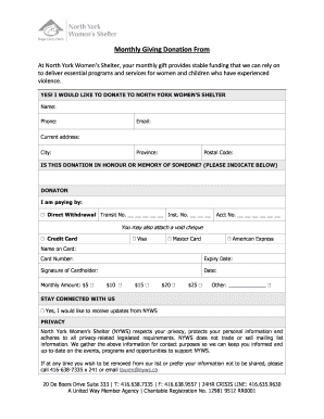 Fillable Online Chapter 5: The Anatomy of an Effective Donation Form ...