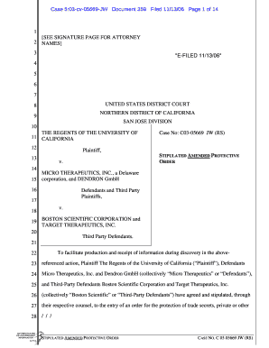 Fillable Online see signature page for attorney names Fax Email Print ...