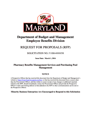 Fillable Online Services Procurement Solicitation Template Fax Email ...