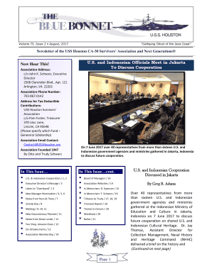 Fillable Online The Galloping Ghost of the Java Coast - USS Houston CA ...