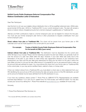 Fillable Online Suffolk County Public Employees Deferred Compensation Plan ... Fax Email Print ...