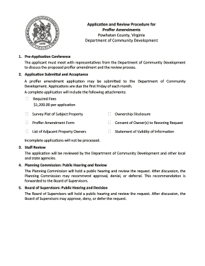 Fillable Online Proffer Amendment Application Fillable Form 2017 Fax ...