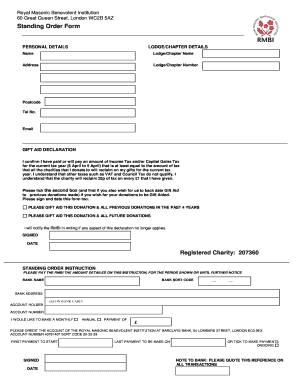 Fillable Online f2019 surreymason org Registered Charity: 207360 ...