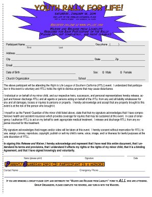 Fillable Online 2014 Registration.pub - Right to Life League of ...