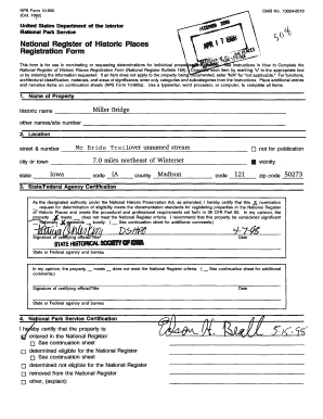 Fillable Online This form is for use in nominating or requesting determinations for individual ...
