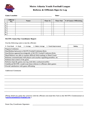 Fillable Online Referee-Survey-Form - Metro Atlanta Youth Football ...