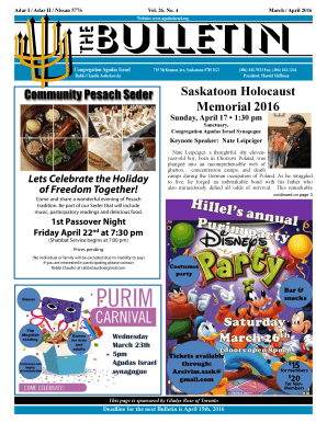 Fillable Online telshe dinner Fax Email Print - pdfFiller