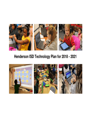 Fillable Online HISD Technology Plan - Henderson ISD Fax Email Print ...