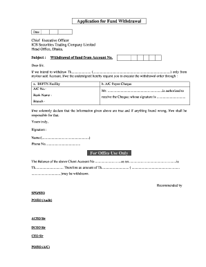 Fillable Online FORM Fund Withdrawal.docx Fax Email Print - pdfFiller