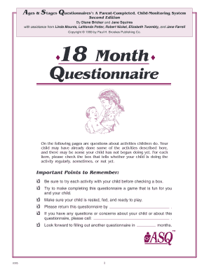 Fillable Online 18 Month Questionnaire - 18-Month-Questionnaire.pdf Fax ...