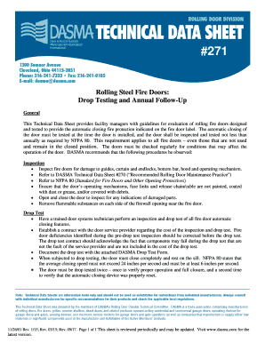 Fillable Online Drop Testing and Annual Follow-Up Fax Email Print ...