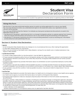 Fillable Online Application forms and guides Immigration New Zealand ...