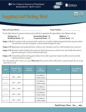 Fillable Online Logging and Rating Tool - Fax Email Print - pdfFiller