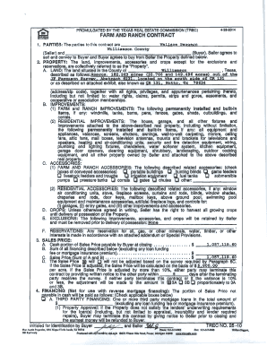 Farm And Ranch Contract - Fill Online, Printable, Fillable, Blank ...