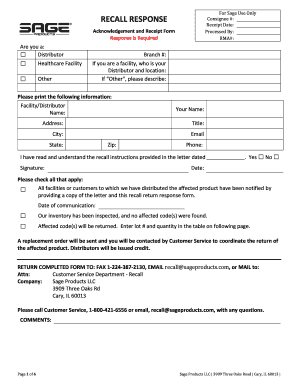 Fillable Online For Sage Use Only Fax Email Print - pdfFiller