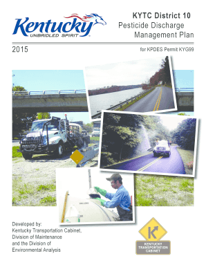 Fillable Online transportation ky KYTC District 10 Fax Email Print ...