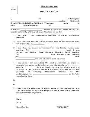 Fillable Online FOR MEDICLAIM Fax Email Print - pdfFiller