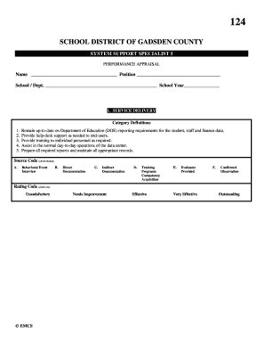Fillable Online Form 124-SysSuptSpecI.PDF Fax Email Print - pdfFiller