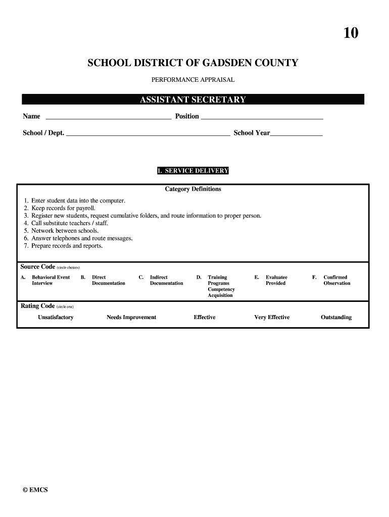 Fillable Online Form 10-AsstSecty.PDF Fax Email Print - pdfFiller