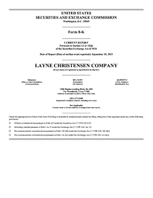 Fillable Online Download PDF - Layne Christensen Company Fax Email ...