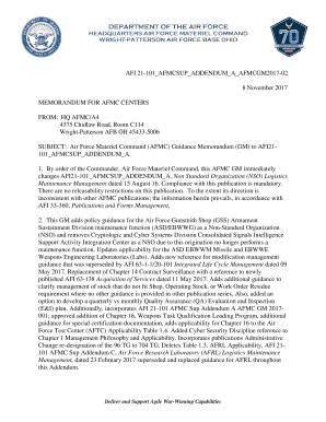 Fillable Online HEADQUARTERS AIR FORCE MATERIEL COMMAND Fax Email Print ...