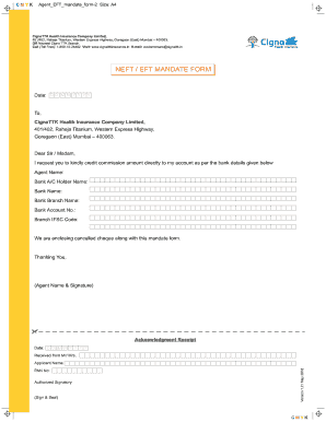 Fillable Online neft mandate form Fax Email Print - pdfFiller
