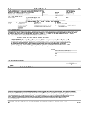 Fillable Online FORM CMS-224-14 Fax Email Print - pdfFiller
