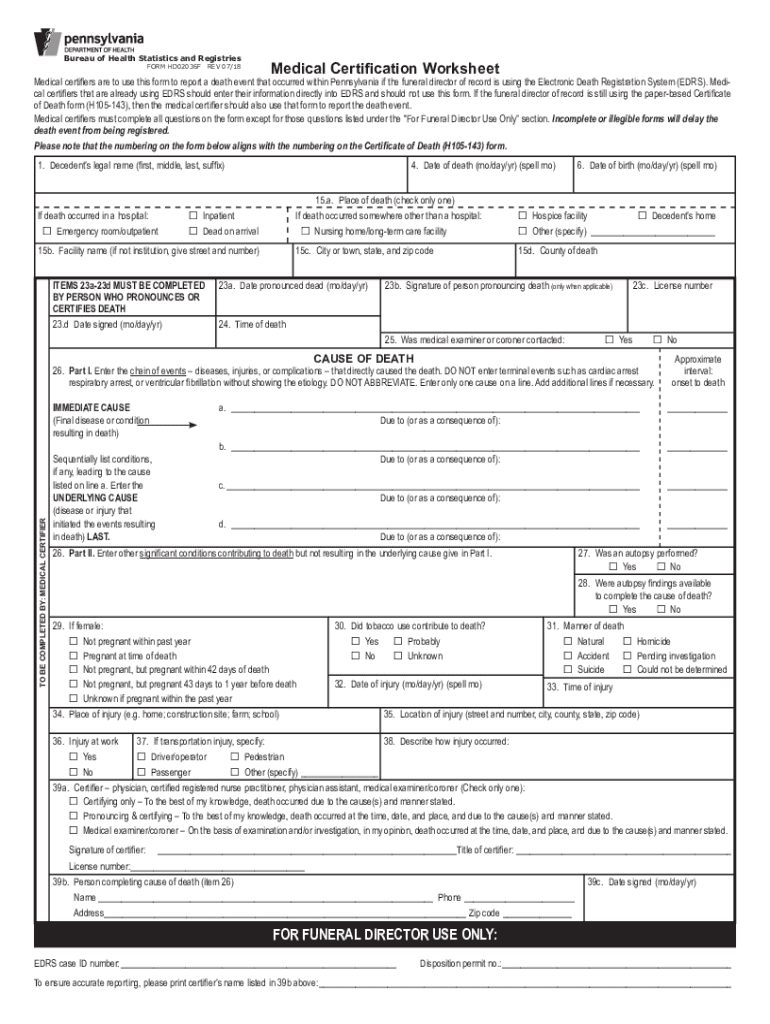 Medical worksheet: Fill out & sign online | DocHub