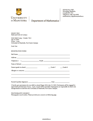 Fillable Online 420 Machray Hall Fax Email Print - pdfFiller