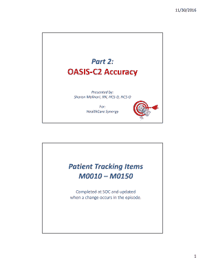 Fillable Online OASIS-C2 Accuracy - HealthCare Synergy Fax Email Print ...