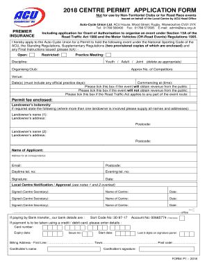 Fillable Online License Forms - ACU Fax Email Print - pdfFiller