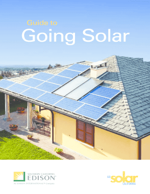 Fillable Online Guide to Going Solar - Go Solar California Fax Email ...