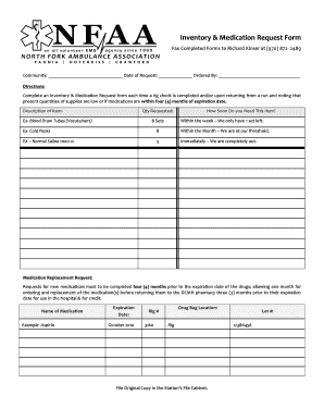Inventory Request Form - Fill Online, Printable, Fillable, Blank ...