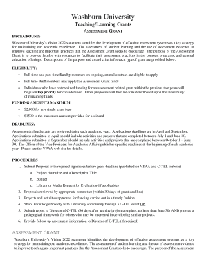 Fillable Online Washburn University - Washburn Tech Fax Email Print ...