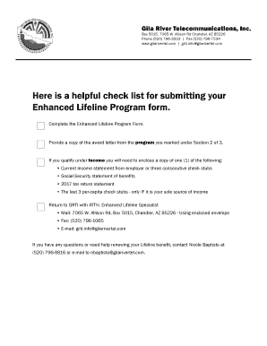Fillable Online Here is a helpful check list for submitting your ...