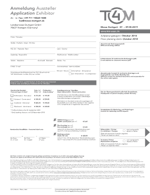 Fillable Online t4m-expo Fax Email Print - pdfFiller