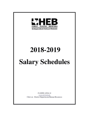 Heb Pay Schedule - Fill Online, Printable, Fillable, Blank | pdfFiller